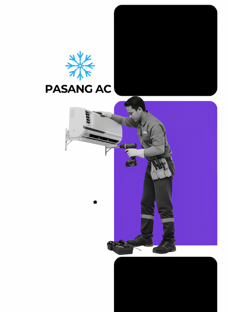 Pasang AC Jabodetabek 0,5 – 1 PK | Jasa Pemasangan AC
