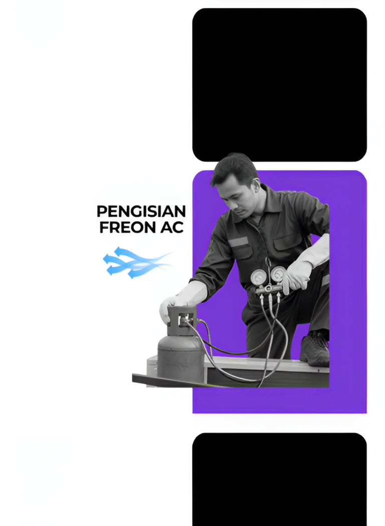 Pengisian Freon AC Profesional | Cepat, Hemat, Bergaransi
